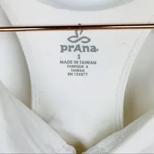 Prana | Tops | Prana Womens Sabin Tback Top White | Poshmark